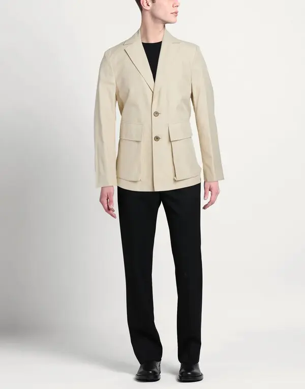 JACOB COHЁN Blazer Size Polyester, Cotton