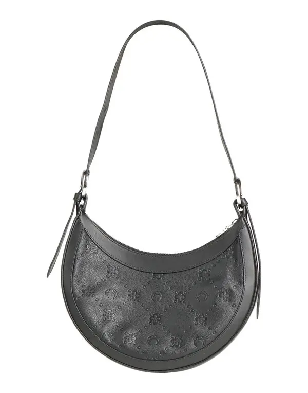 MARINE SERRE Shoulder Bag Soft Leather