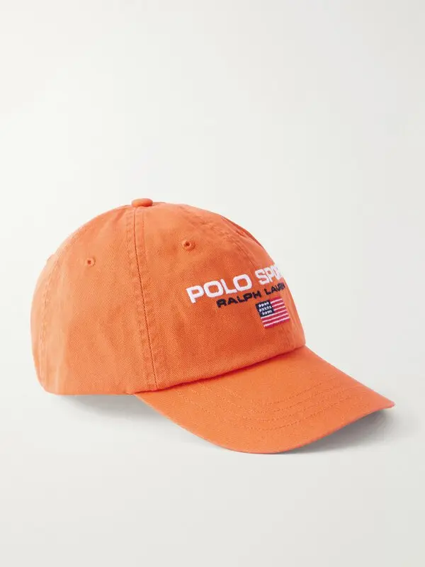 Polo Ralph Lauren Logo-embroidered Cotton-canvas Cap
