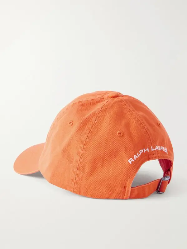 Polo Ralph Lauren Logo-embroidered Cotton-canvas Cap