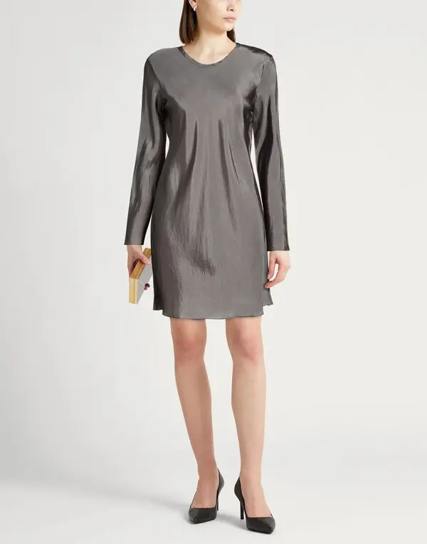 Aspesi Mini Dress Military Size Acetate, Cupro