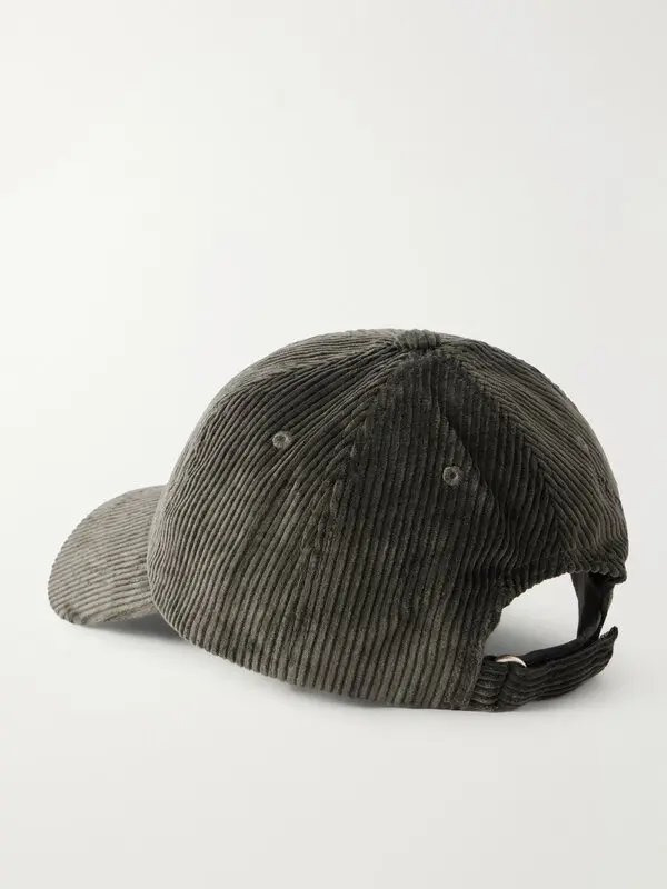 Nn07 Dad 50004 Organic Cotton-corduroy Cap - Green