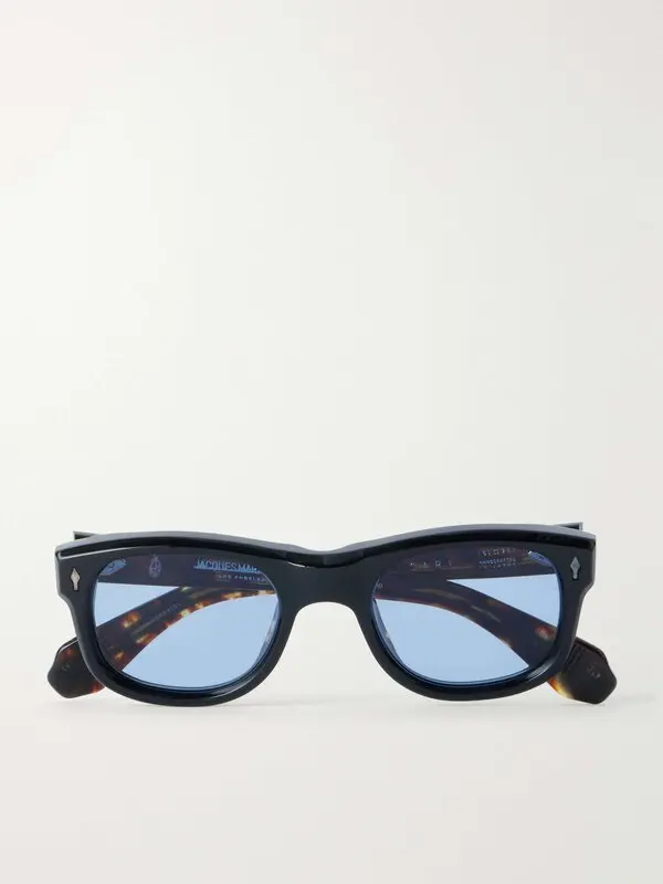 JACQUES MARIE MAGE Amilcar Square-frame Acetate Sunglasses
