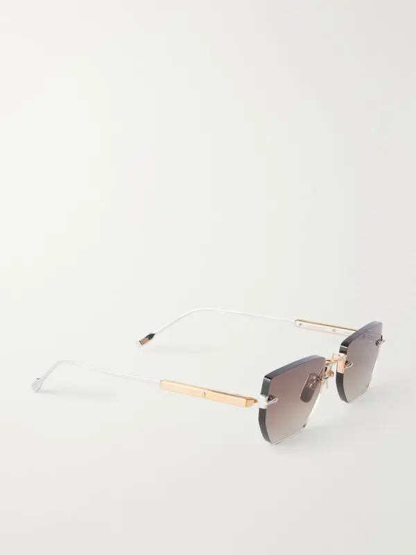 SATO Terebellum Ii Titanium Square-frame Sunglasses