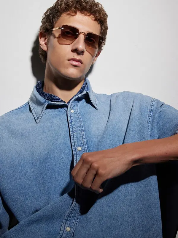 SATO Terebellum Ii Titanium Square-frame Sunglasses