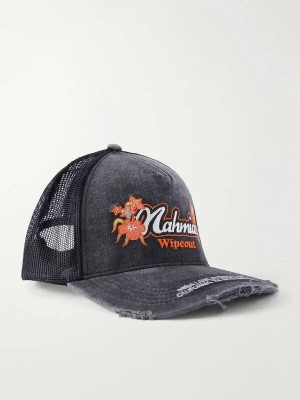 NAHMIAS Wipeout Cotton-canvas Cap