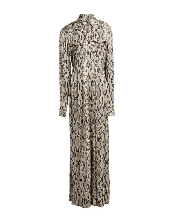 Balmain Maxi Dress Size Viscose