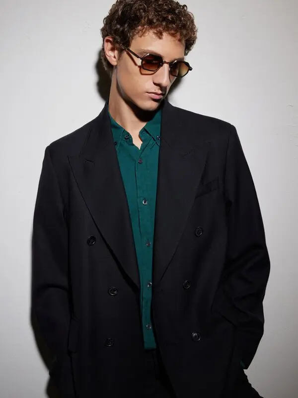 SATO Hadar-t Titanium Round-frame Sunglasses