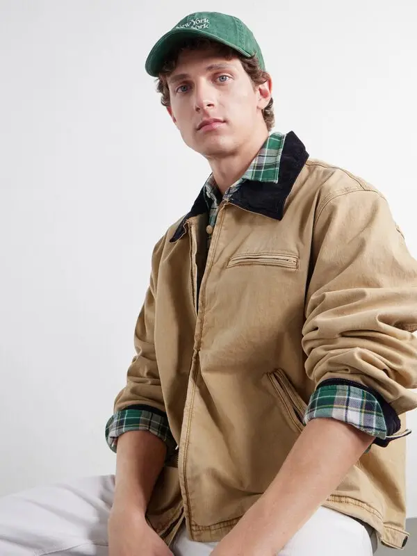 CORRIDOR New York Embroidered Cotton Cap