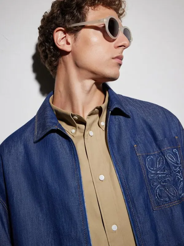 Loewe Round-frame Acetate Sunglasses