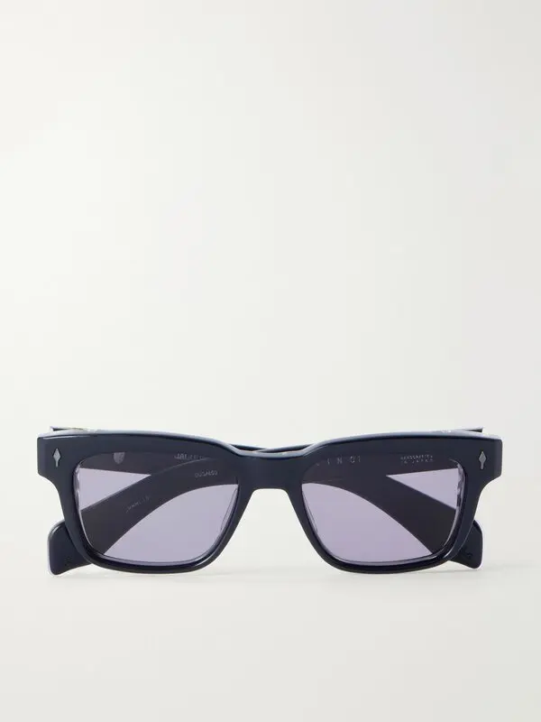 JACQUES MARIE MAGE Molino Square-frame Acetate Sunglasses - Blue