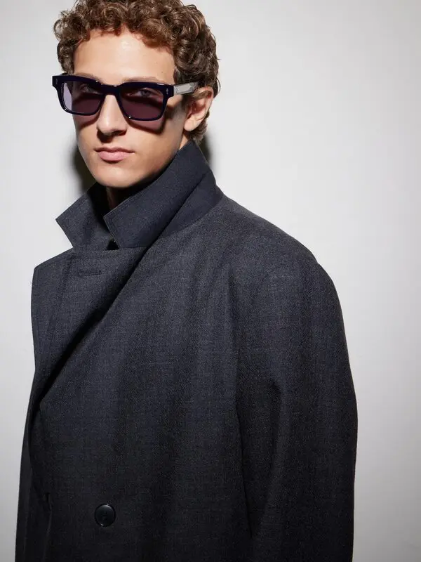 JACQUES MARIE MAGE Molino Square-frame Acetate Sunglasses - Blue