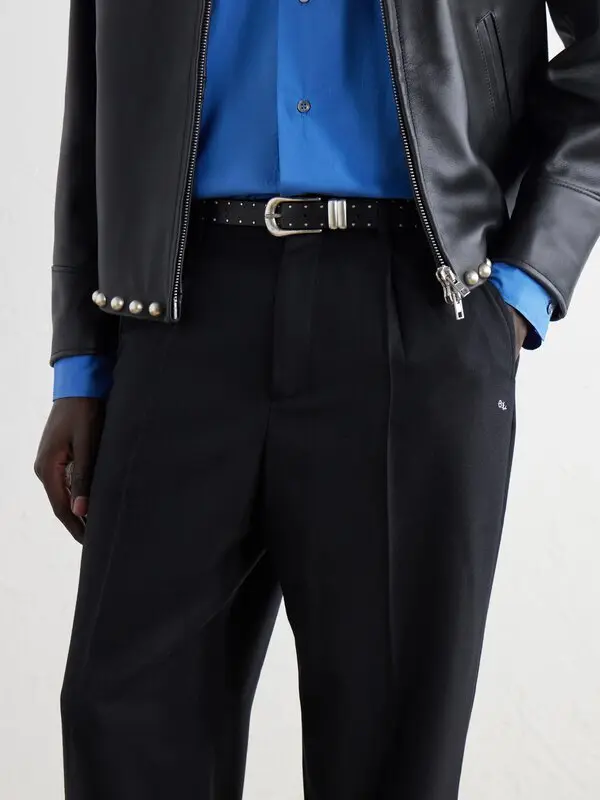SECOND / LAYER The Doc 2cm Studded Leather Belt