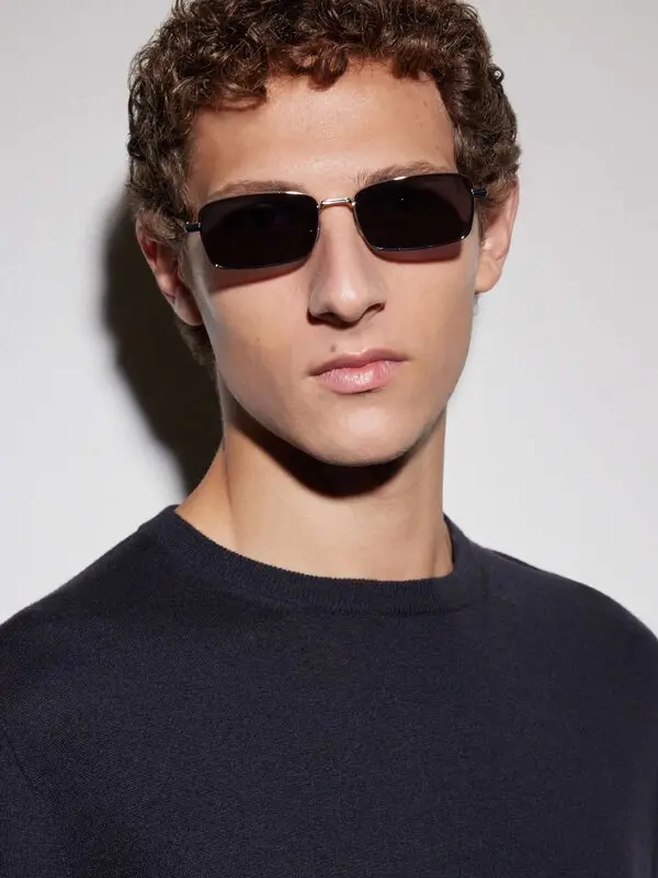 Dior Diorblacksuit S21u Square-frame -tone Sunglasses