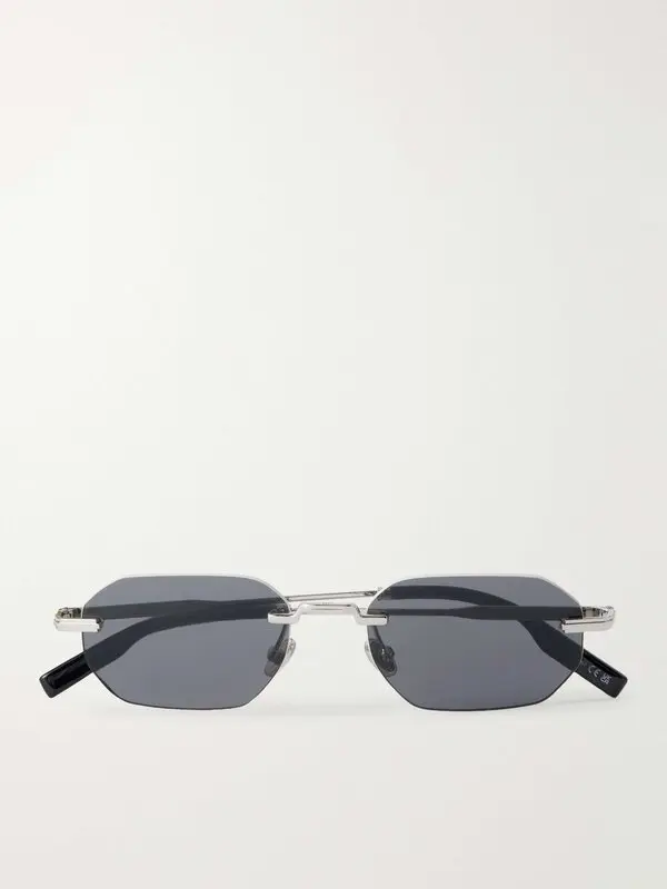 Dior Diorblacksuit S19u Square-frame -tone Sunglasses