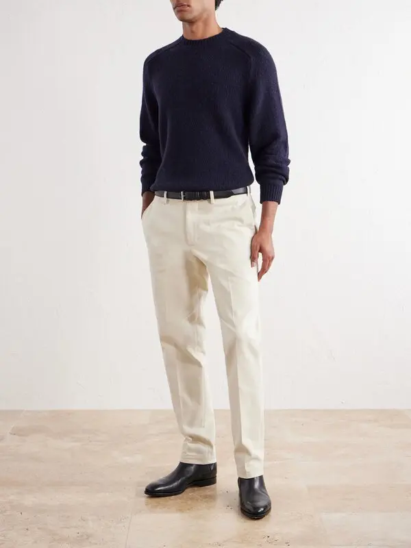 Thom Sweeney Wool And Yak-blend Sweater