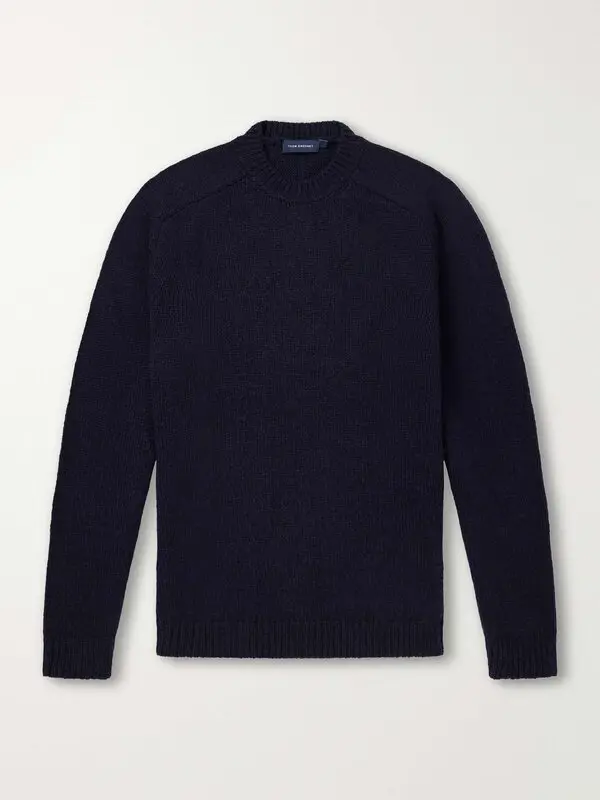 Thom Sweeney Wool And Yak-blend Sweater