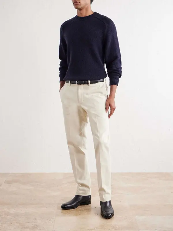 Thom Sweeney Wool And Yak-blend Sweater