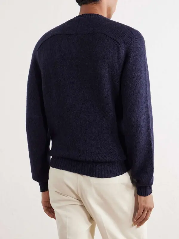 Thom Sweeney Wool And Yak-blend Sweater