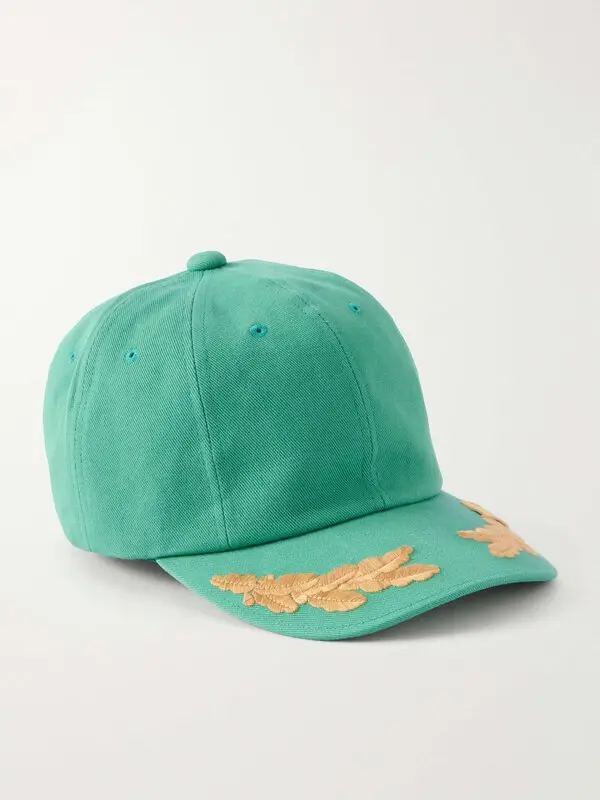 Visvim Excelsior Ii Embroidered Cotton-canvas Cap