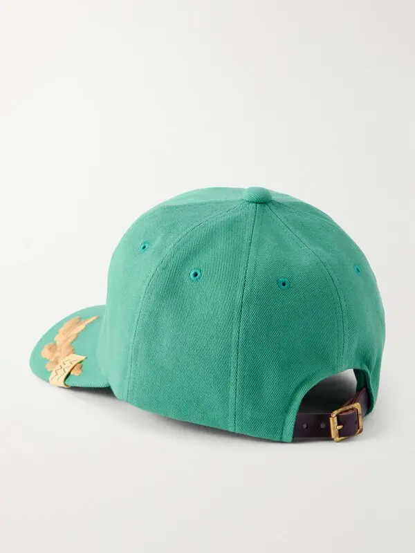 Visvim Excelsior Ii Embroidered Cotton-canvas Cap