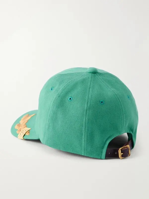Visvim Excelsior Ii Embroidered Cotton-canvas Cap