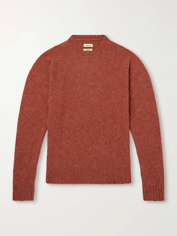De Bonne Facture Brushed Merino Wool Sweater