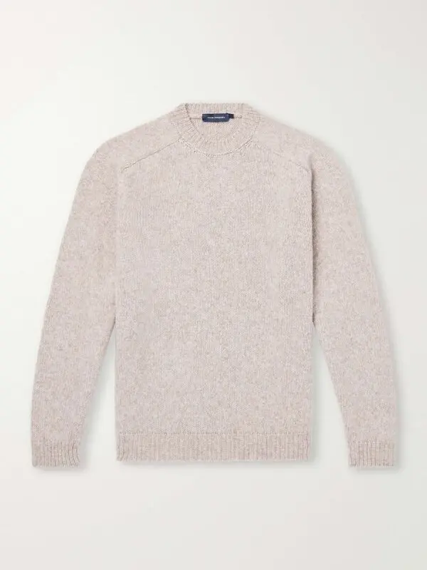 Thom Sweeney Wool-blend Sweater