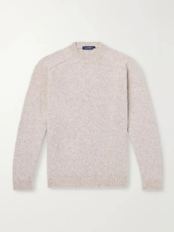Thom Sweeney Wool-blend Sweater