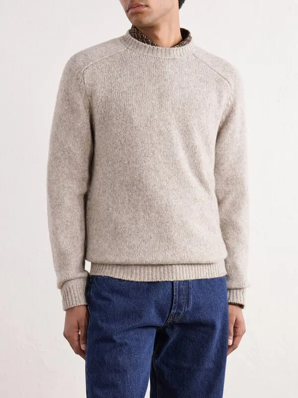Thom Sweeney Wool-blend Sweater