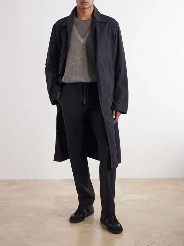 MAISON MARGIELA Straight-leg Drawstring Virgin Wool Trousers