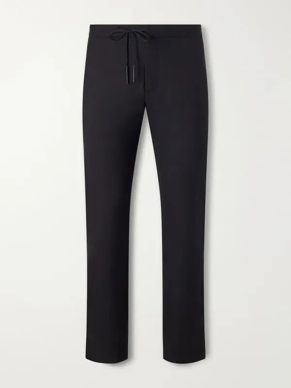 MAISON MARGIELA Straight-leg Drawstring Virgin Wool Trousers