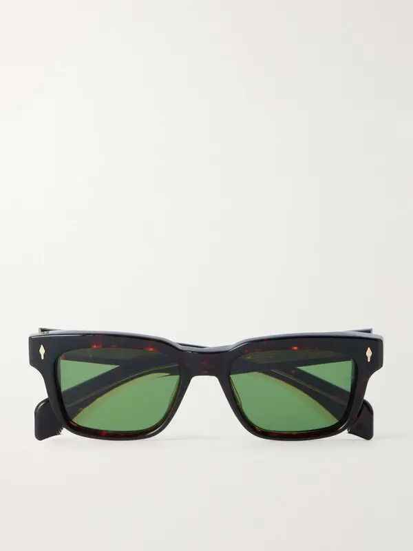 JACQUES MARIE MAGE Molino Square-frame Acetate Sunglasses