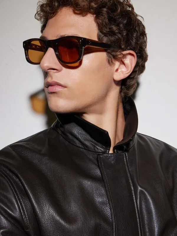 JACQUES MARIE MAGE Amilcar D-frame Acetate Sunglasses