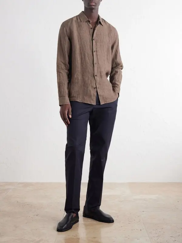Orlebar Brown Ray Straight-leg Cotton-blend Trousers