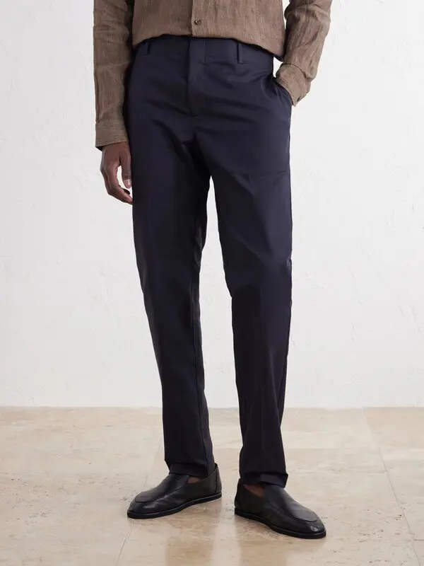 Orlebar Brown Ray Straight-leg Cotton-blend Trousers