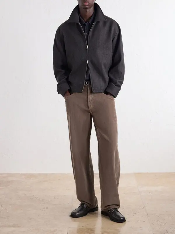 MFPEN Mail Wool-blend Blouson Jacket - Gray