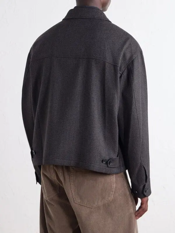 MFPEN Mail Wool-blend Blouson Jacket - Gray