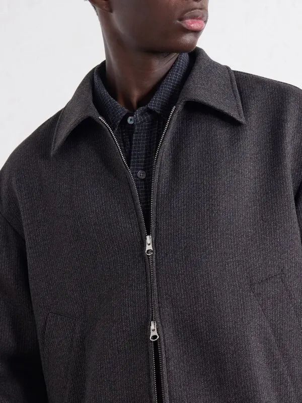 MFPEN Mail Wool-blend Blouson Jacket - Gray