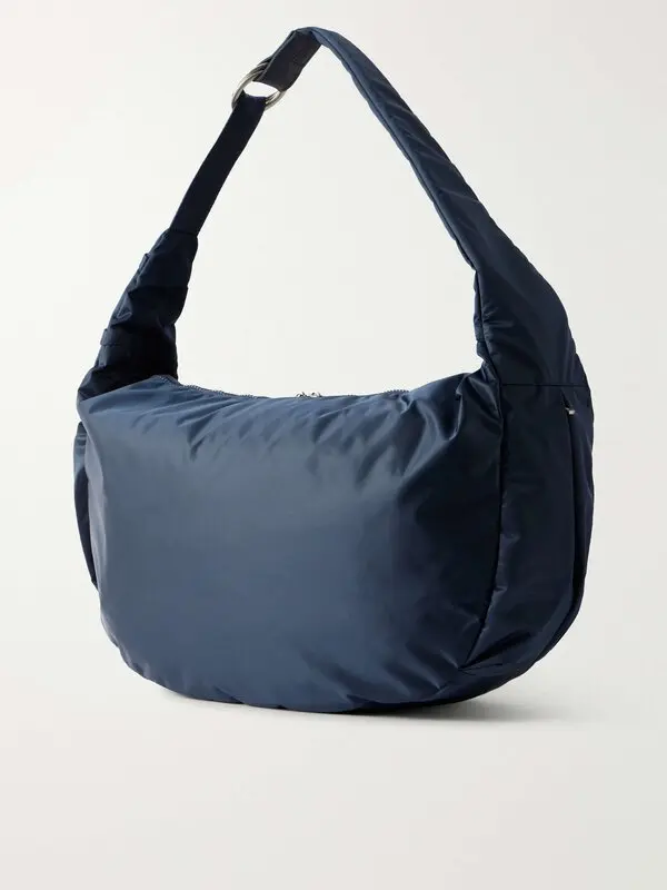 MASTER-PIECE CO Ark Leather-trimmed Shell Shoulder Bag