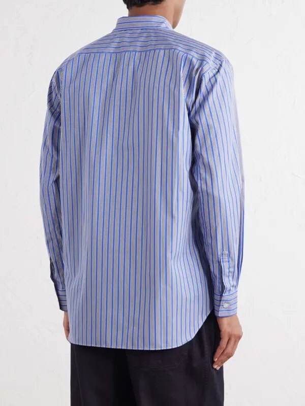 Comme Des Garçons Striped Cotton Shirt