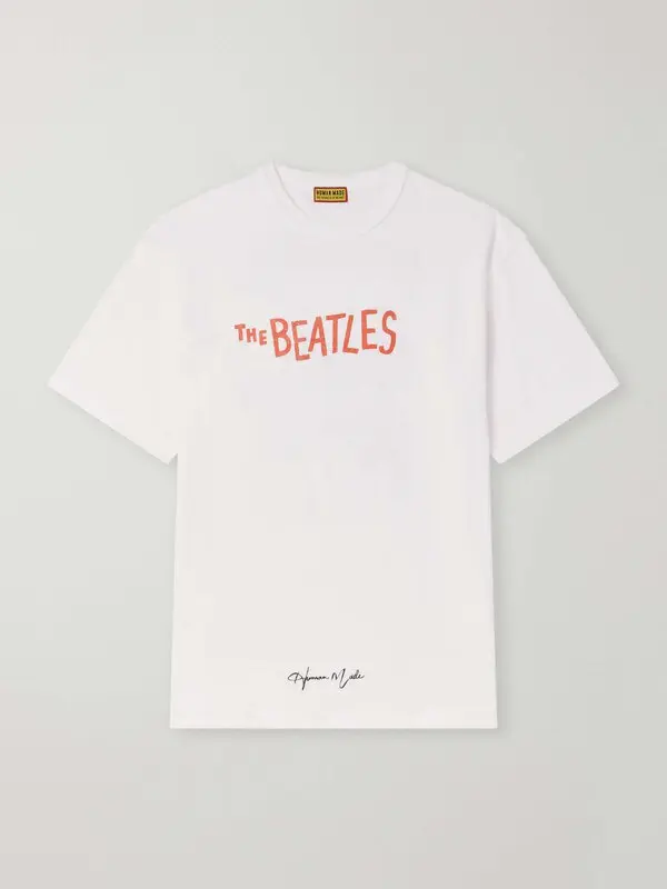 HUMAN MADE The Beatles Printed Cotton-jersey T-shirt