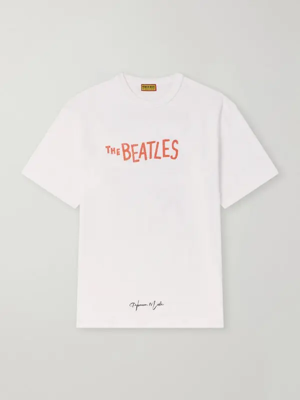 HUMAN MADE The Beatles Printed Cotton-jersey T-shirt