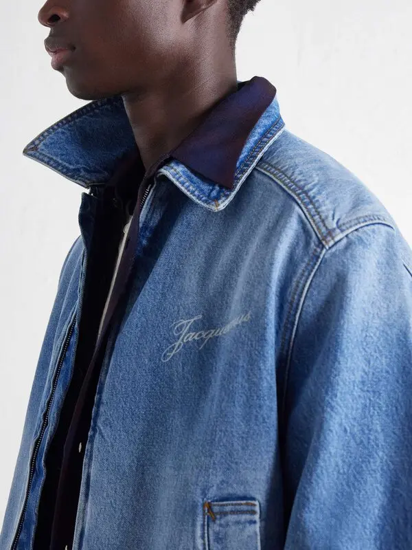 Jacquemus Logo-print Denim Jacket