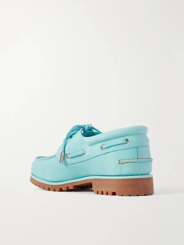 Timberland Jacquemus 3eye Lug Nubuck Boat Shoes - Blue