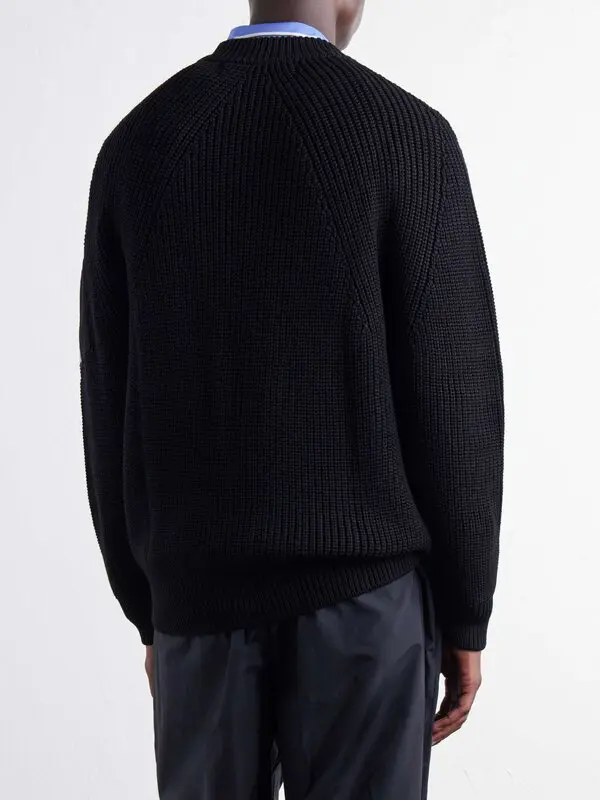 Comme Des Garçons Wool Zip-up Cardigan