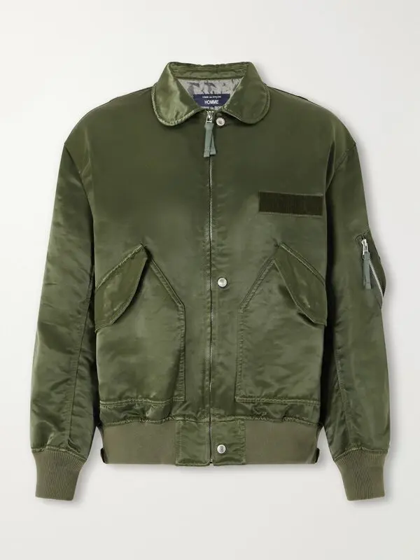 Comme Des Garçons Cotton-blend Twill Jacket