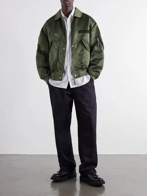 Comme Des Garçons Cotton-blend Twill Jacket