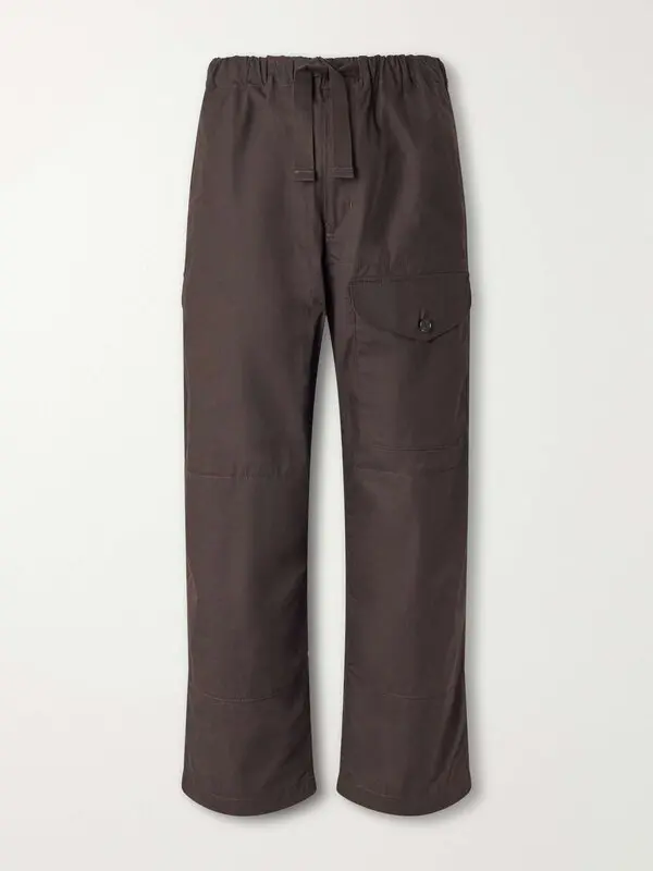 Comme Des Garçons Wide-leg Cotton Trousers