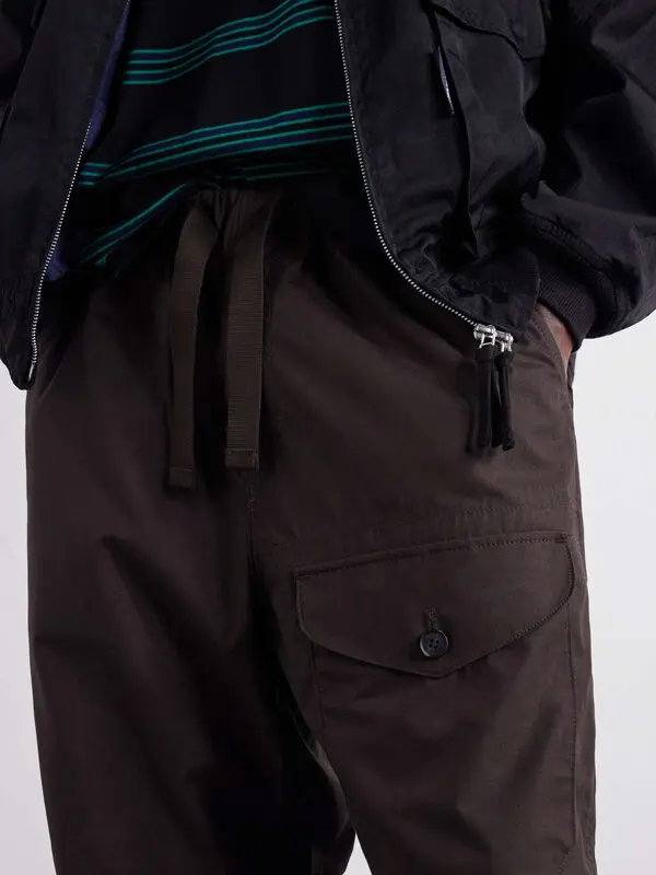 Comme Des Garçons Wide-leg Cotton Trousers